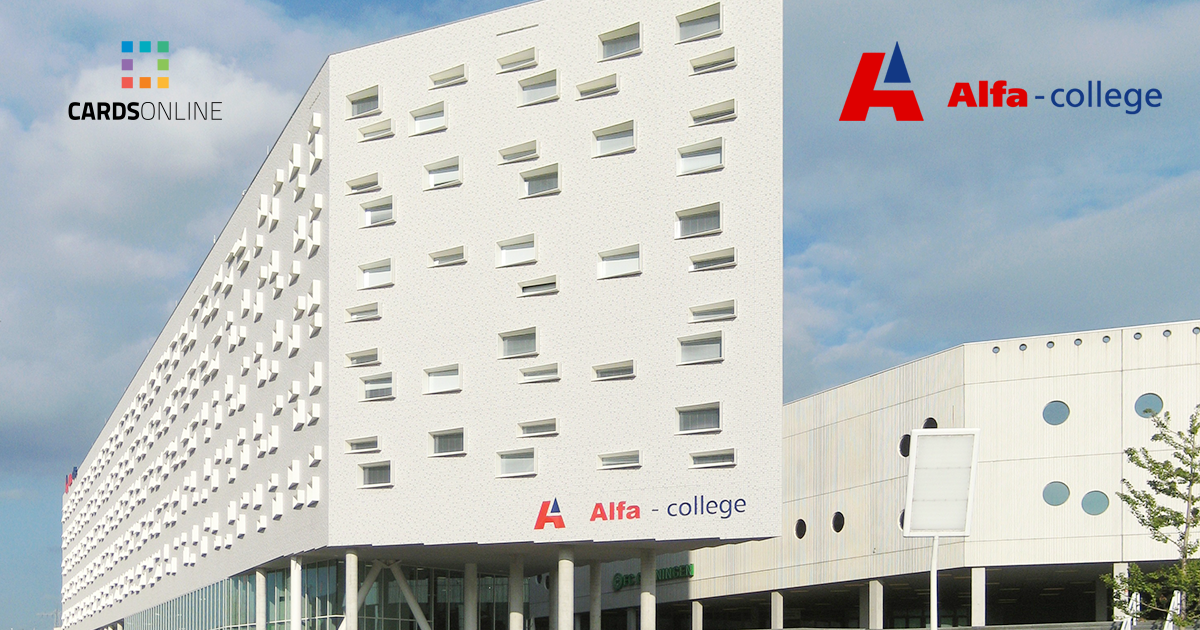 Smartcard beheer & facilitaire koppelingen met CardsOnline bij Alfa-college