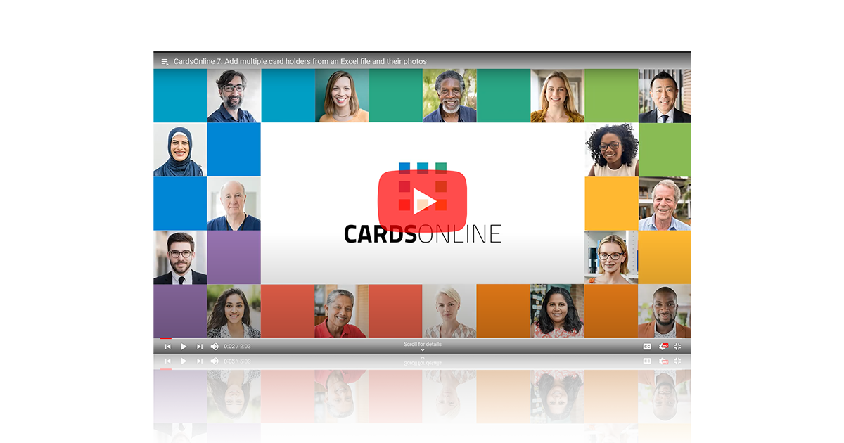 Card Data Management - How to add card data to CardsOnline - Videos